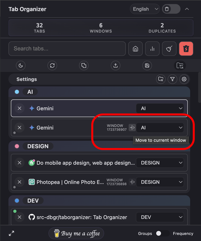 Tab Organizer – Chrome Extension for Smart Tab Management