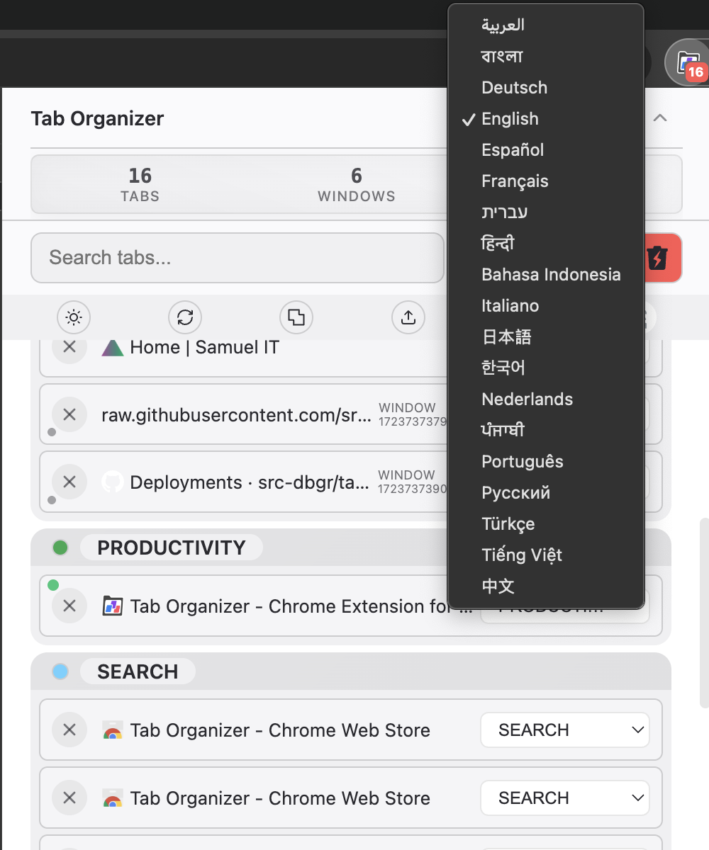 Tab Organizer – Chrome Extension for Smart Tab Management