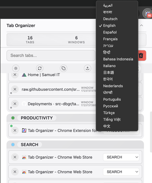 Tab Organizer – Chrome Extension for Smart Tab Management